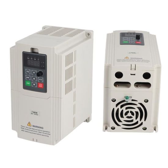 EJ.life 380V triphasé 1.5KW‑7.5KW VFD Inverter VariablE Frequency Drive Converter 3‑Phase 380V ...