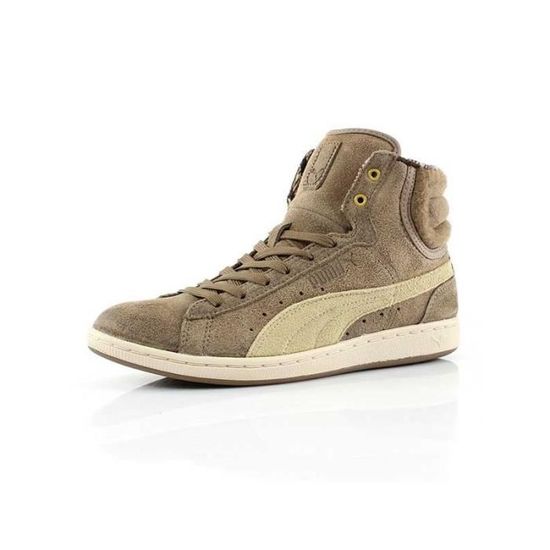 Puma Cross Shot winter WNS Fossil Marron - Cdiscount Chaussures