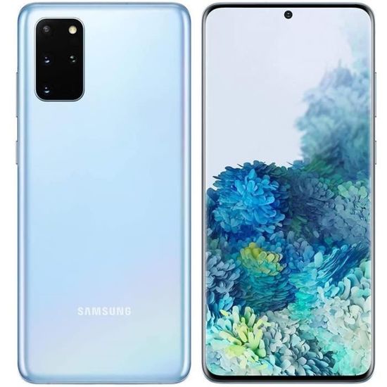 Samsung Galaxy S20 Bleu 128 Go S20 Plus Double Sim Cdiscount Téléphonie