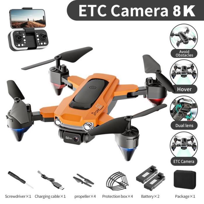 OU 8K Pro-2B-AGCE-Drone professionnel Q2 Pro, photographie aérienne ...