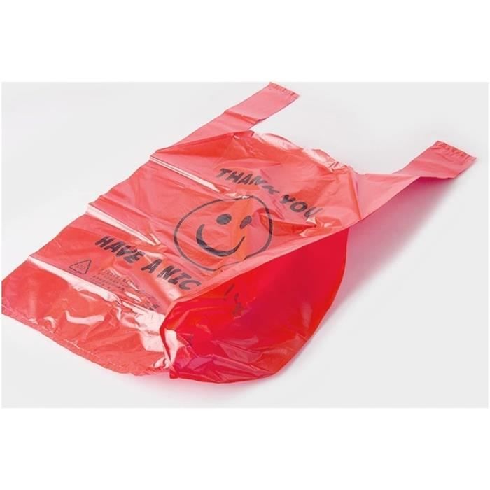 Sacs À Poubelles Rouges Rouges De 8 Gallons Avec Poignées, Salle De ...