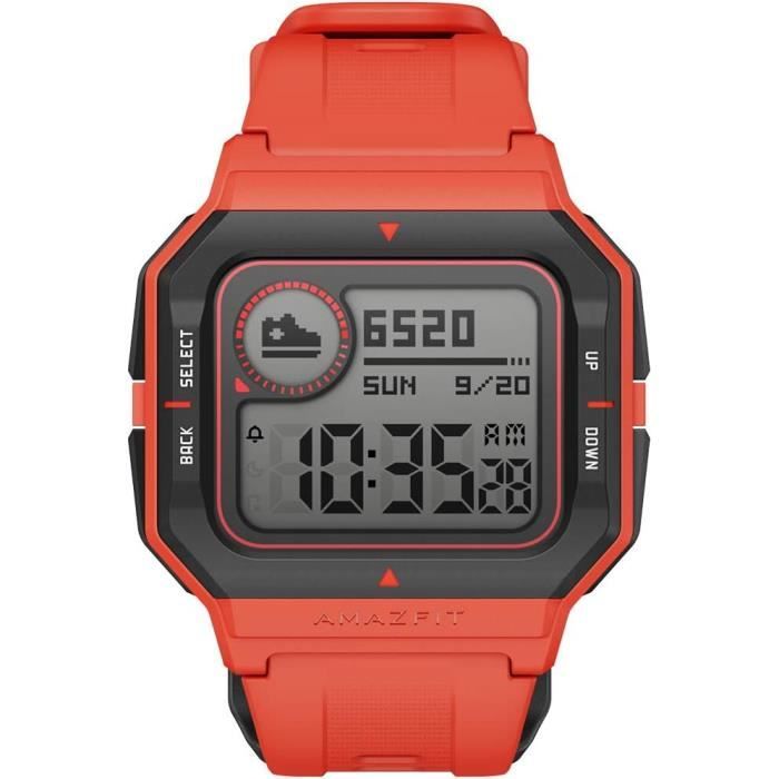 Neo Montre électronique Podomètre, Autonomie de 28 Jours, Montre Femme ...