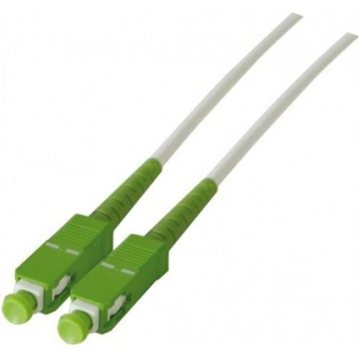 Jarretière optique - Monomode OS2 - 5m - SC/APC - Norme IEC 61754/61755 ...
