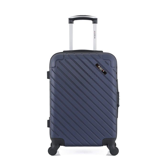 Valise Cabine CITE 55 cm 4 Roues - BLEU - BLUESTAR 55x35x21cm