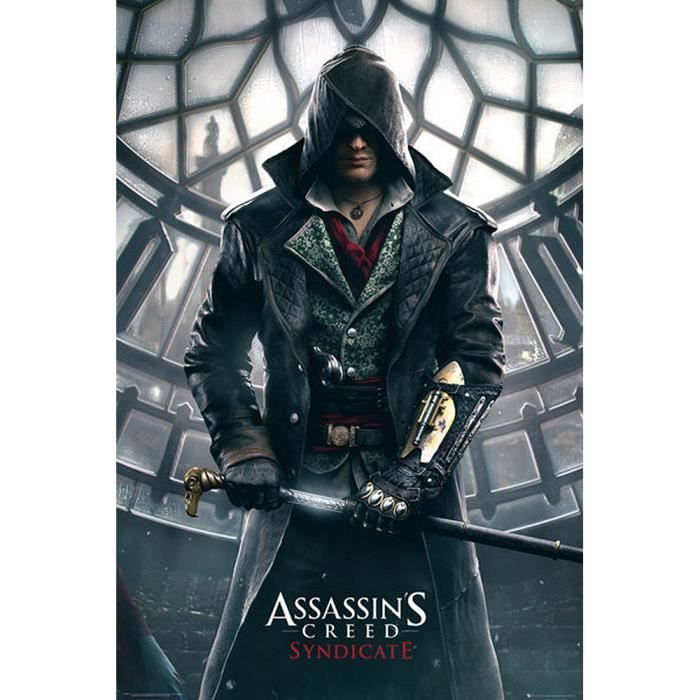 Poster "Assassins Creed Unity" + 1 Powerstrips©, tesa adh‚sifs double ...
