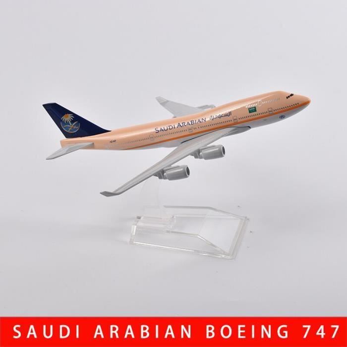 Kit Modelisme A Construire TAYES 16cm Saudi Arabian Airlines Boeing 747 ...