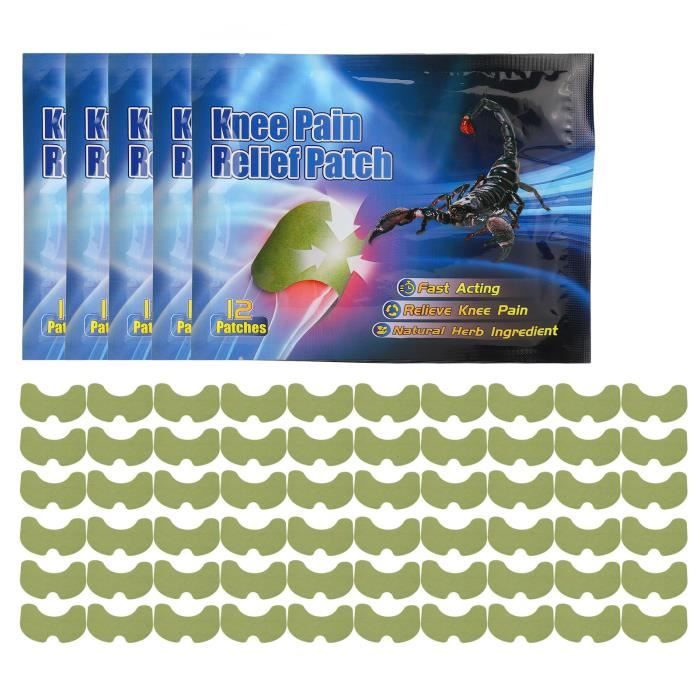 Patch De Soulagement De La Douleur Au Genou 60 Pcs Absinthe Genou Patch ...