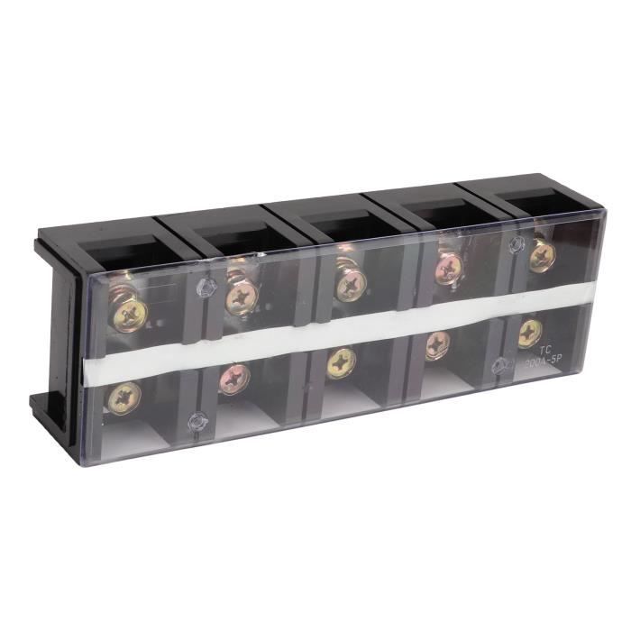 Bornier - GOTOTOP - MAD Terminal Strip - 4 Positions - 200A - 600V ...