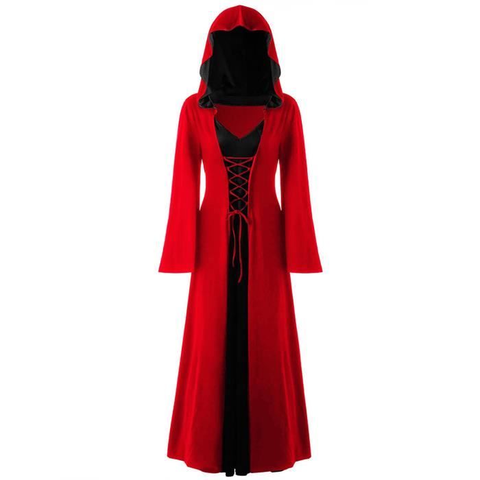 Robe Femme Chic Et Elegant Sasaquoy Robe d'Halloween à capuche et ...