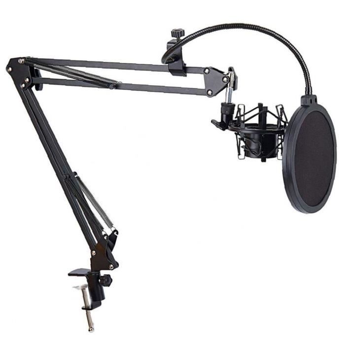 Beau Microphone Bras Bureau Suspension Boom Scissor Mic-Bras avec ...