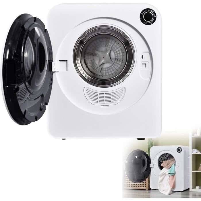 Sèche-Linge Électrique Compact 3Kg Capacité,830W Portable Séchoir En ...