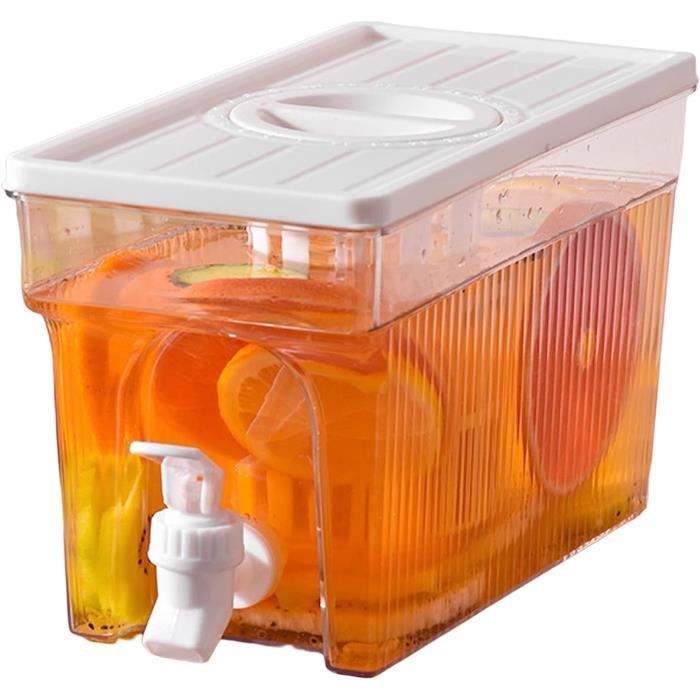 Distributeur De Jus En Plastique Pichet De Réfrigérateur 3L ...