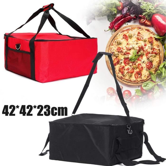 Sac à pizza de 42x42x23cm VIPITH , sac isotherme extra large pour ...