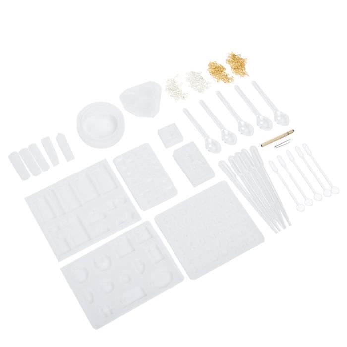 Vvikizy Moule bricolage Ensemble de Moules Époxy Moule de Moulage de ...