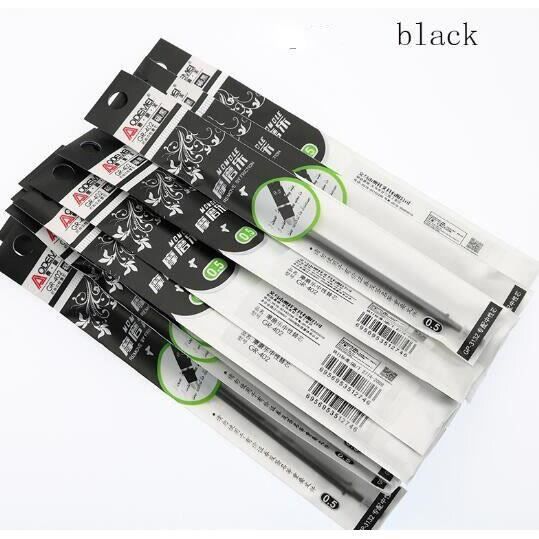 STYLO,black refill-1PCS--Stylo Gel effaçable, fournitures scolaires et ...