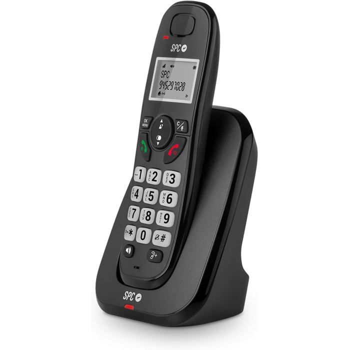 Téléphone fixe sans fil - VETOBIOL - SPC Kairo - Touches et écran ...