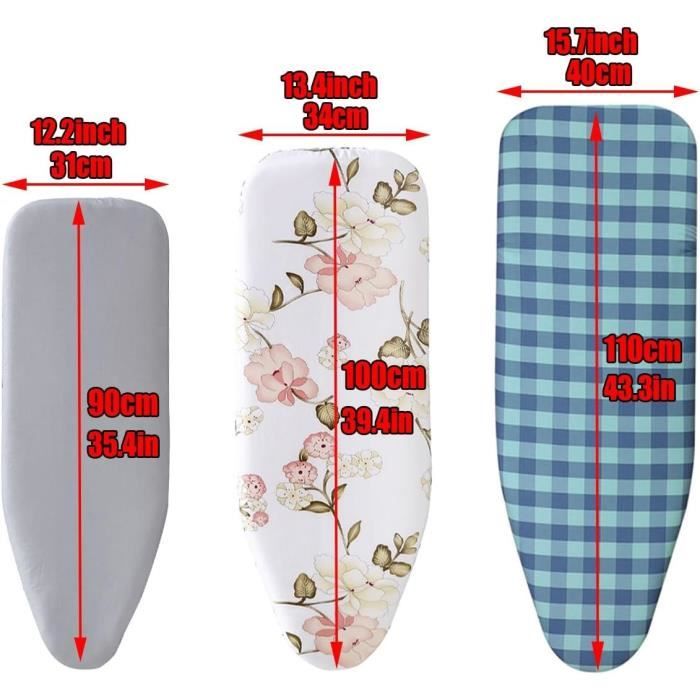 Housse Table À Repasser Thermo Reflect, 90X31Cm 100X34Cm 110X40Cm ...