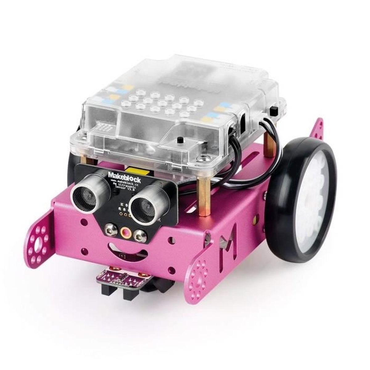 Makeblock Robot éducatif mbot v1.1 Version Bluetooth, Couleur Rose ... Makeblock Robot éducatif mbot v1.1 Version Bluetooth, Couleur Rose ...