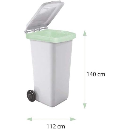 6 Rolling Bin Lines 240L - Container Liners Litter Bin Lines - Eco ...