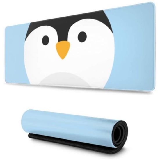 Mignon Kawaii pingouin visage Expression tapis de souris étanche 31 ...
