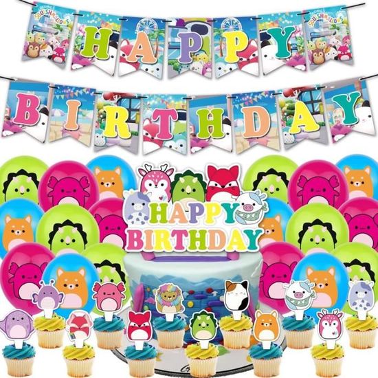 Spy×Family Birthday Party, 32Pcs Spy X Family Birthday Decorations, Spy ...