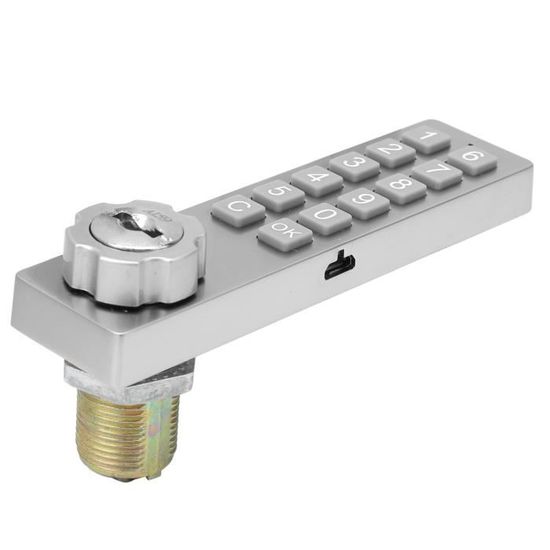 Cikonielf Serrure antivol Clé de mot de passe de serrure d'armoire à clavier déverrouillant la ...