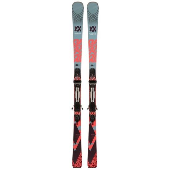 Pack De Ski Volkl Deacon 72 + Fixations R Motion 3 12 Gw Rouge Homme ...
