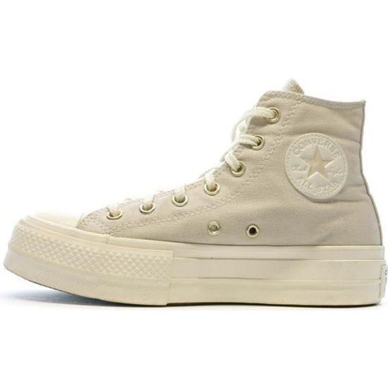 Baskets Femme - CONVERSE - Chuck Taylor Lift Hi Desert - Plateforme ...