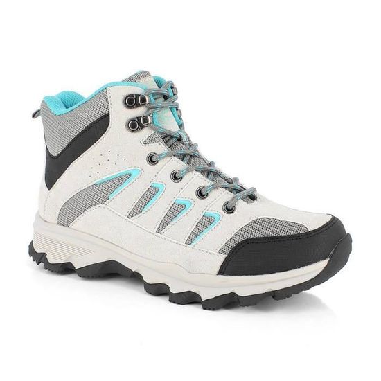Chaussures Montantes De Randonnée Kimberfeel Sambuy Turquoise Femme ...