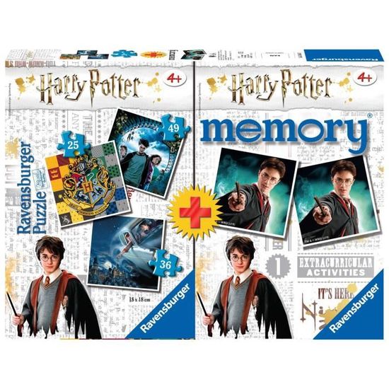 Ravensburger - Memory Multipack Harry Potter - Contour pour puzzle ...