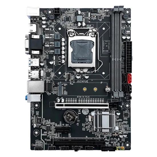 JGINYUE B75M-VH plus Carte MèRe D'Ordinateur B75 Micro-ATX LGA1155 ...