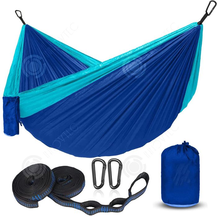 INN Hamac de camping 300x200cm hamac portable avec sangle pour arbre ...
