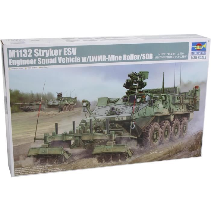 Kits De Modélisme Chars D assaut - 01574 Kit M1132 Stryker Engineer ...