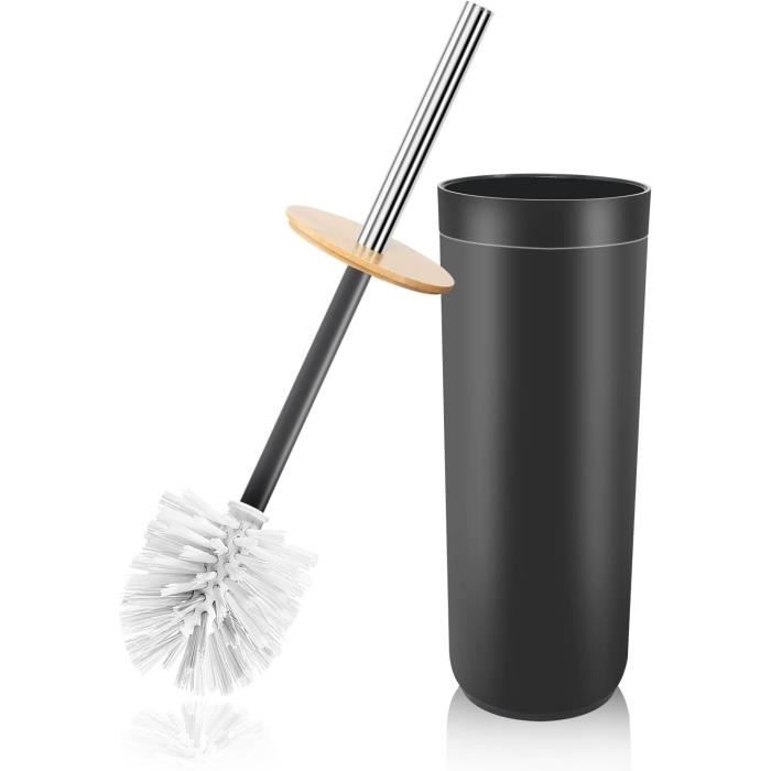 Brosse Wc Avec Support, Brosse Wc En Acier Laqué Avec Poignée En Acier Inoxydable, Brosse De ...