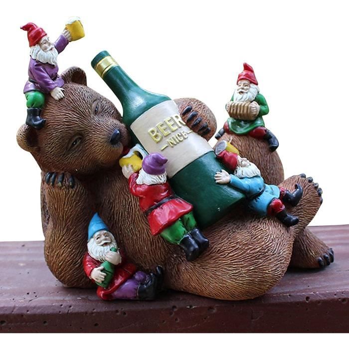 Statue Nain De Jardin - Attaque Du Zombie Mort Vivant, Nain De Jardin ...