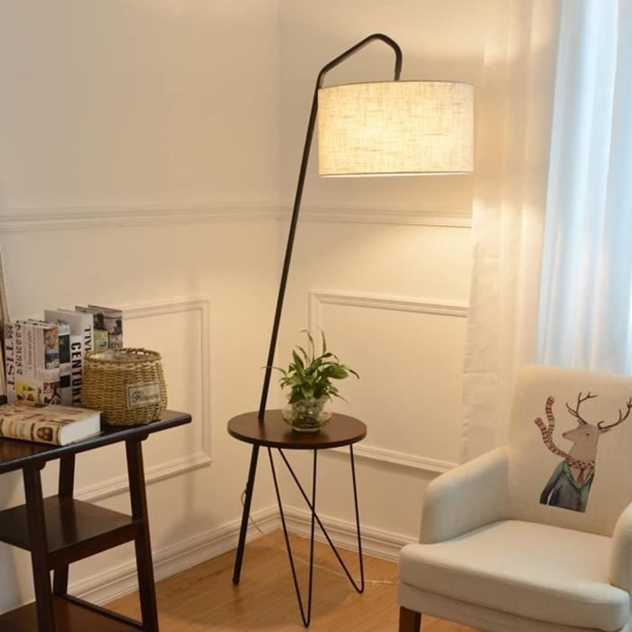 LAMPADAIRE Meters Pecircche lampadaire table basse en bois massif ...