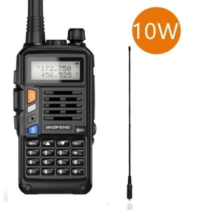 ZS10208-Baofeng walkie talkie UV S9 Plus puissant metteur rcepteur Radio CB 8W-10W longue porte ...