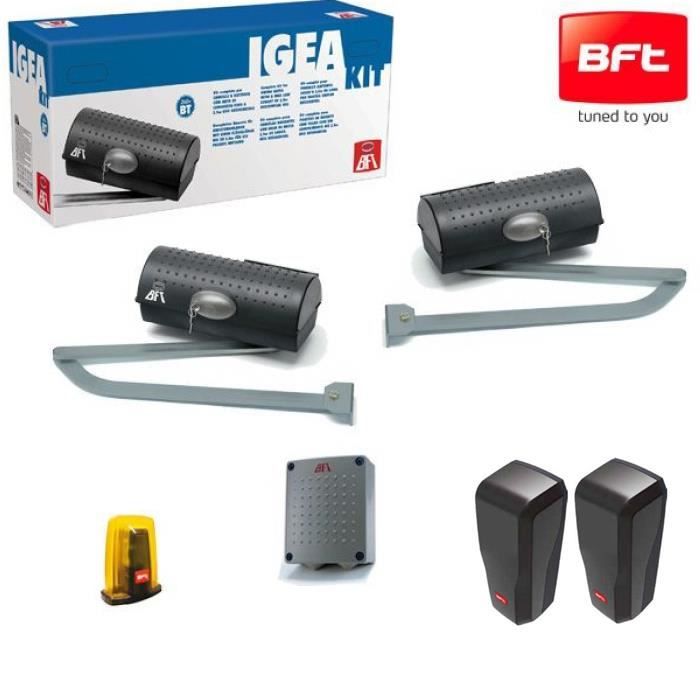 Kit IGEA BT Motorisation portail 2 battants BFT - BFT - Cdiscount Bricolage