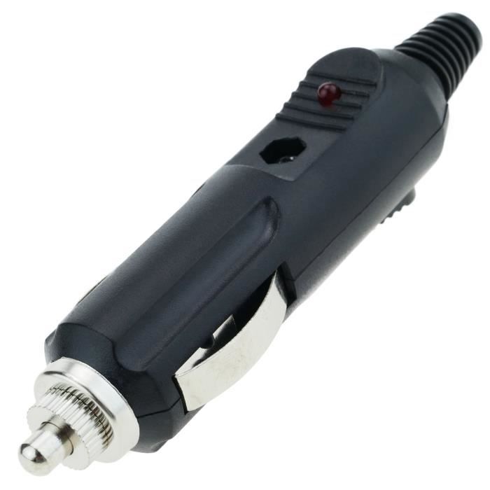 CableMarkt - Fiche mâle pour allume-cigare de voiture 12 VDC ...