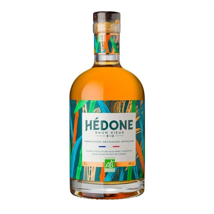 Hedone - Hédone Rhum Vieux Bio - Origine France - 70cl - La cave Cdiscount