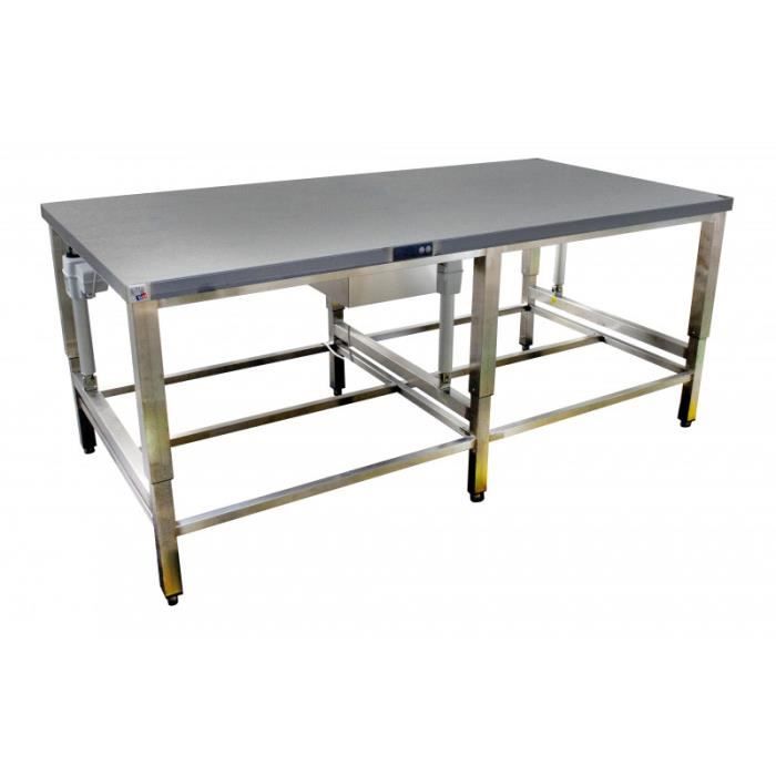 Table Inox Soudée Inox 304 Centrale Confor'table - L2G - Cdiscount Maison