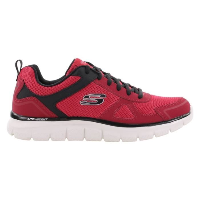Chaussures SKECHERS Track Rouge - Homme/Adulte Rouge - Cdiscount Chaussures