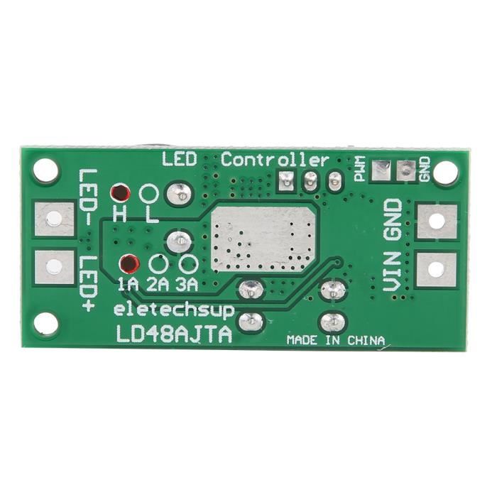 LED Carte de pilote Module Pilote LED LD48AJTA 72W DC 6-50V 1-3A ...