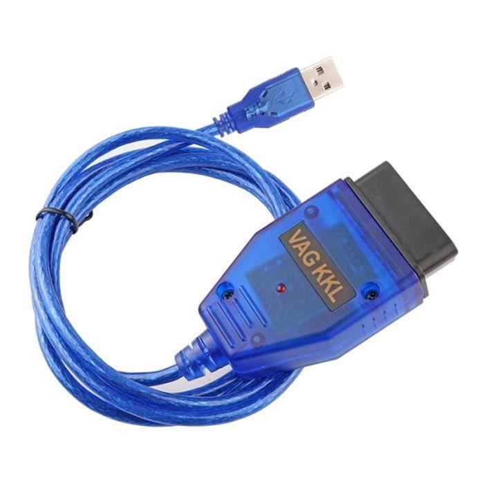 LOVE-Câble De Diagnostic VAG OBDII Usb Kkl Com 4091 Interface VAG 4091 VAG Com 4091 Kkl Usb ...