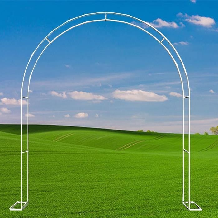Arche Jardin Exterieur, Arche De Jardin Pour Plantes Grimpantes, Demi ...