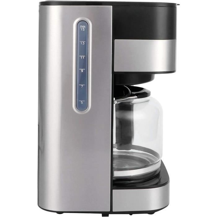 Machine À Café 1.5L Machine À Café Entièrement Automatique 900W Machine ...