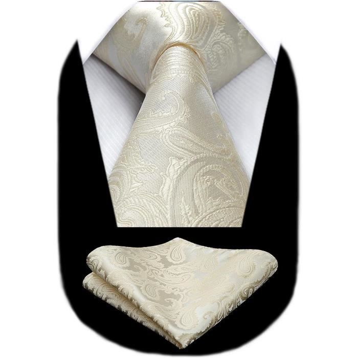 Cravate Homme Paisley Cravates En Soie Pour Hommes Mariage Cravatte Et ...