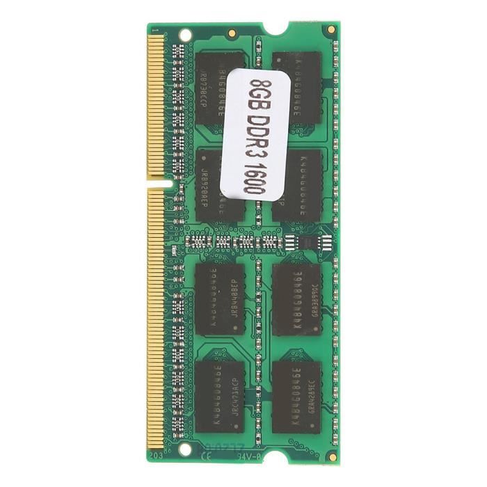 YOSOO Module de mémoire 8 Go Module de mémoire DDR3 8 Go 1600 MHZ PC3 ...