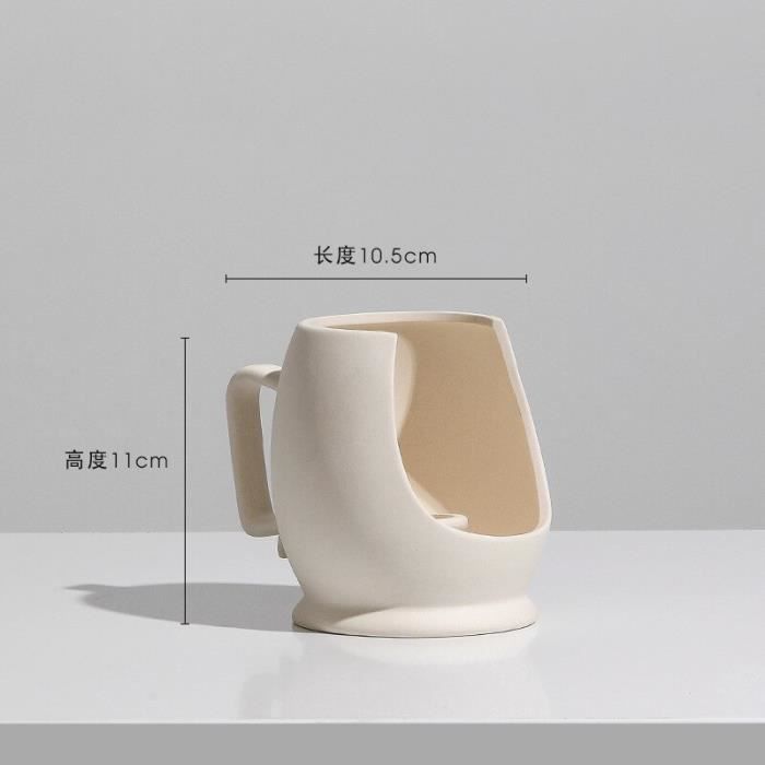 VASE,New type F--Vase en céramique'embryon Simple, pot de fleurs ...