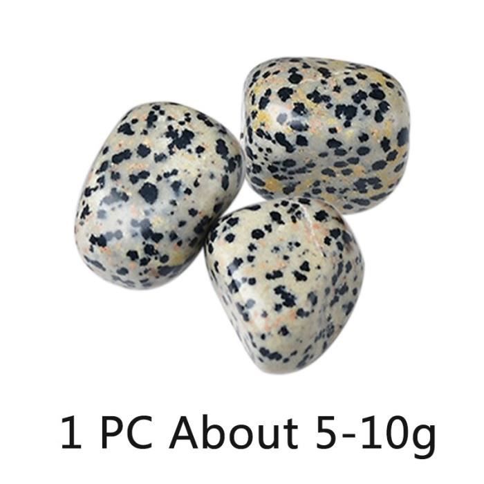 GALET,speckled stone-Random 1PC--Pierre brute naturelle, cristal ...
